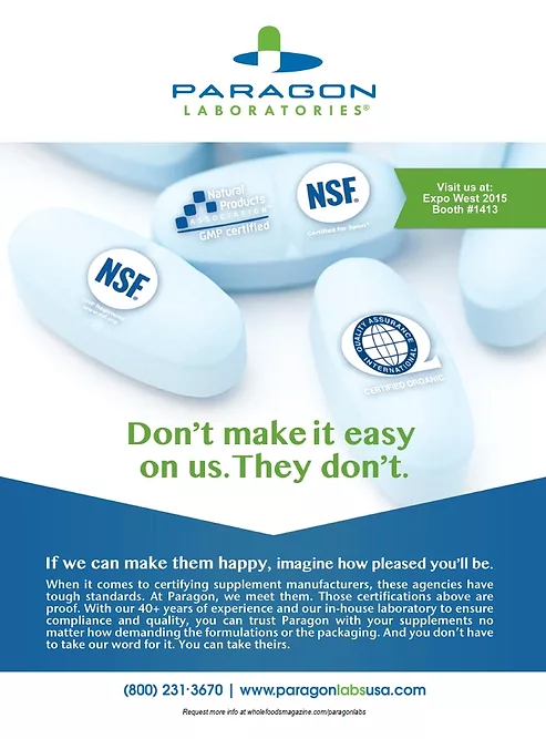 Paragon Laboratories | WholeFoods Magazine