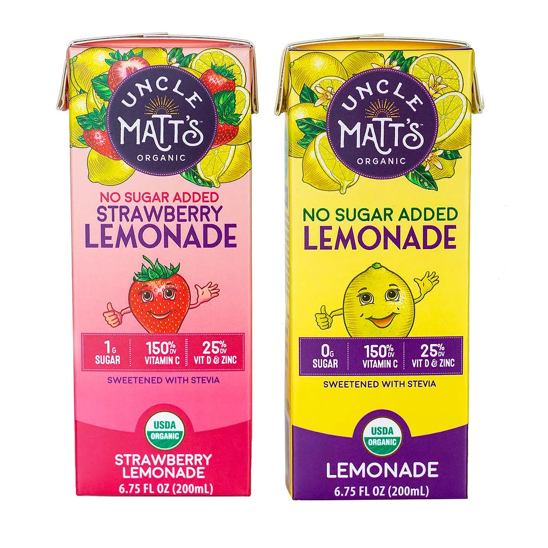 No Sugar Lemonade Juice Box | WholeFoods Magazine