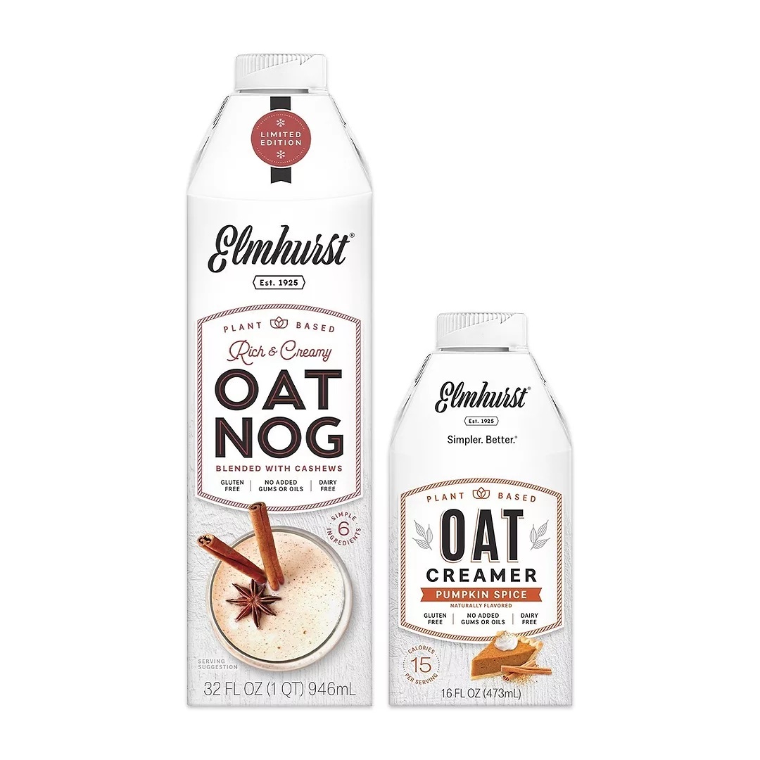 Elmhurst Released Seasonal Plant-Based Creamers | WholeFoods Magazine