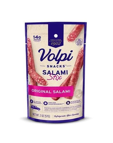 Volpi Foods Adds Salami Stix to Snack Line | WholeFoods Magazine