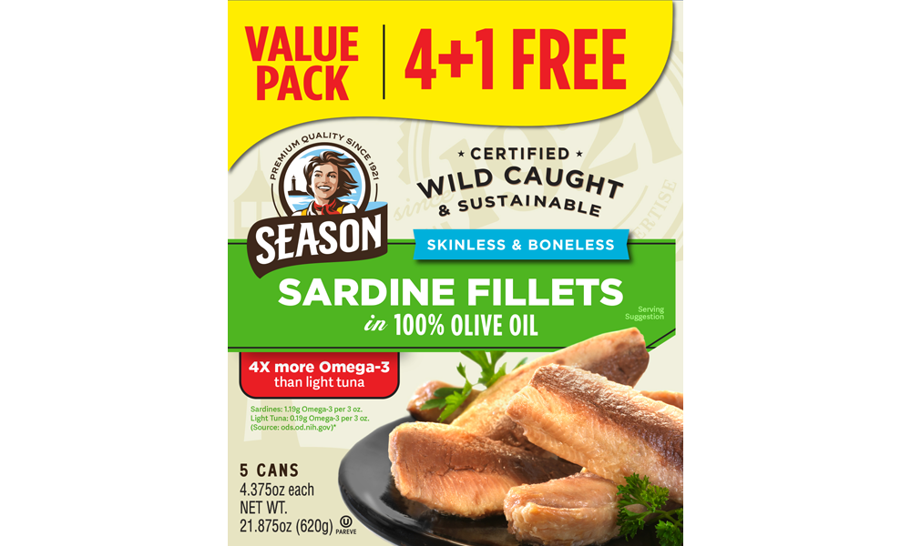 Season Launches Value Pack of Premium Sardines | WholeFoods Magazine